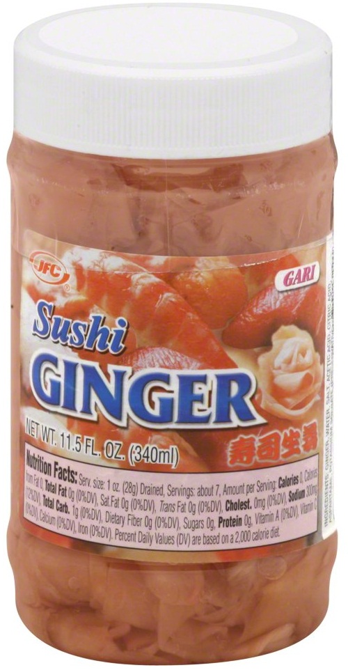 JFC International Sushi Ginger, 11.5 Ounce -- 12 per case