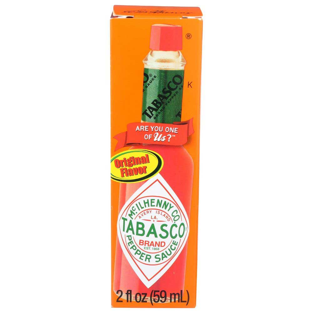 Tabasco Original Red Pepper Sauce, 2 Fluid Ounce -- 24 per case ...