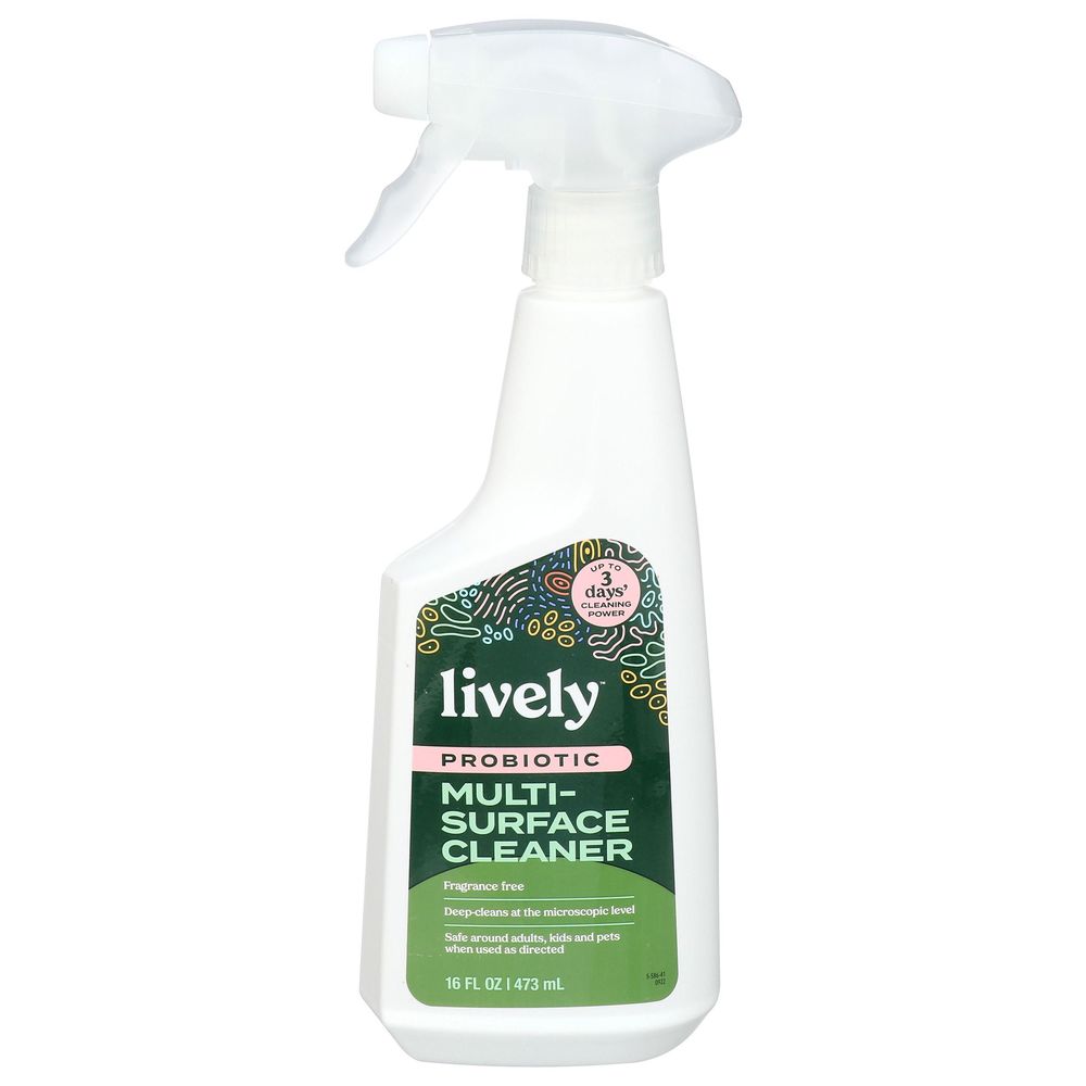 Lively Probiotic Multi-Surface Cleaner, 16 Fluid Ounce -- 4 per case ...