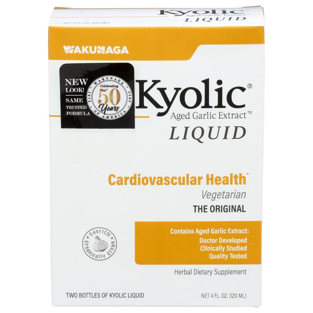 Kyolic Aged Garlic Extract Original Cardiovascular Health Dietary ...