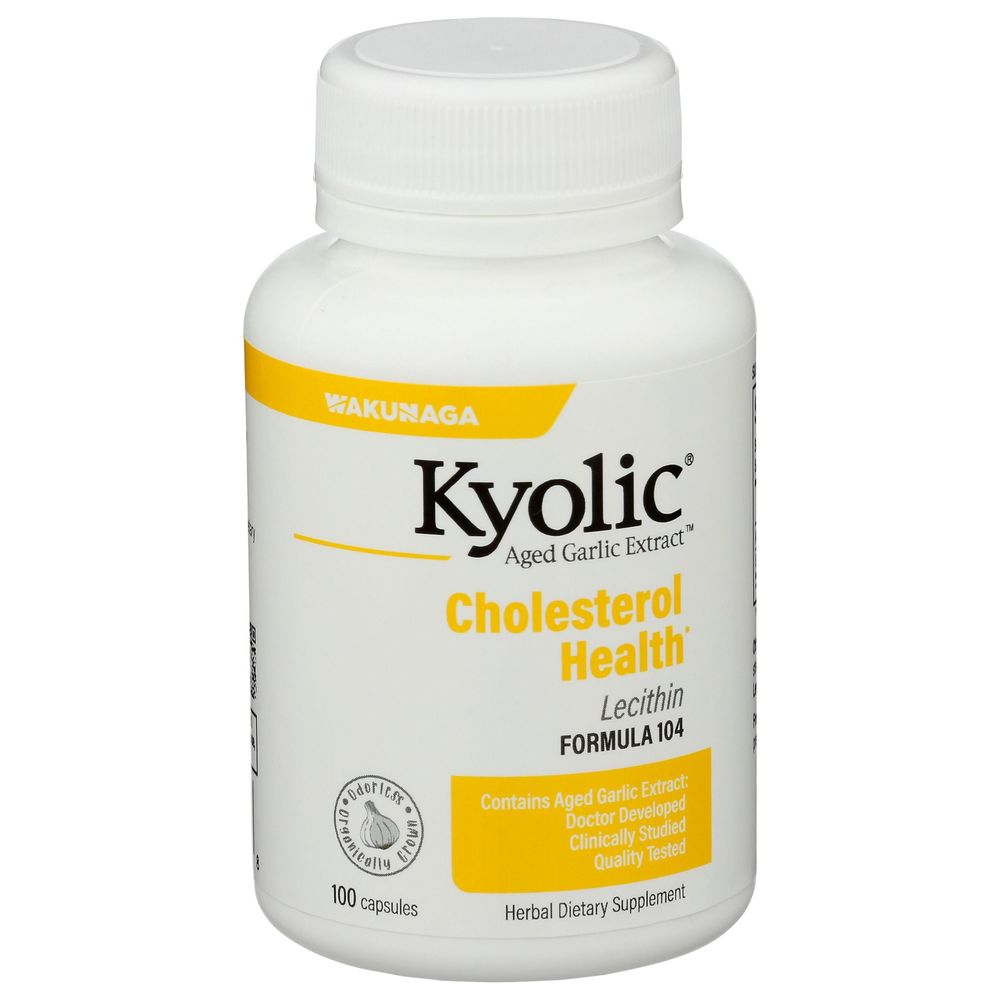 Kyolic Aged Garlic Extract Formula 104 Circulation Health Dietary ...