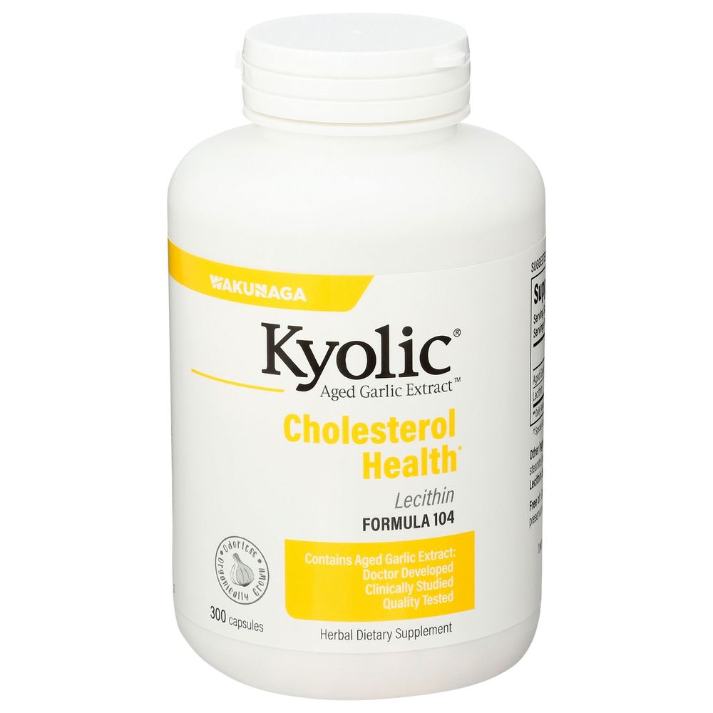 Kyolic Aged Garlic Extract Formula 104 Circulation Health Dietary ...