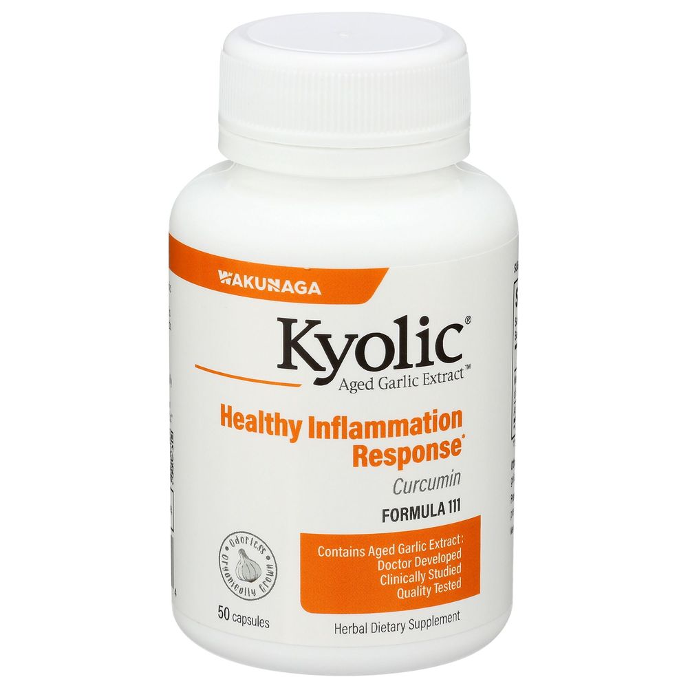 Kyolic Aged Garlic Extract Formula 111 Healthy Inflammation Response ...