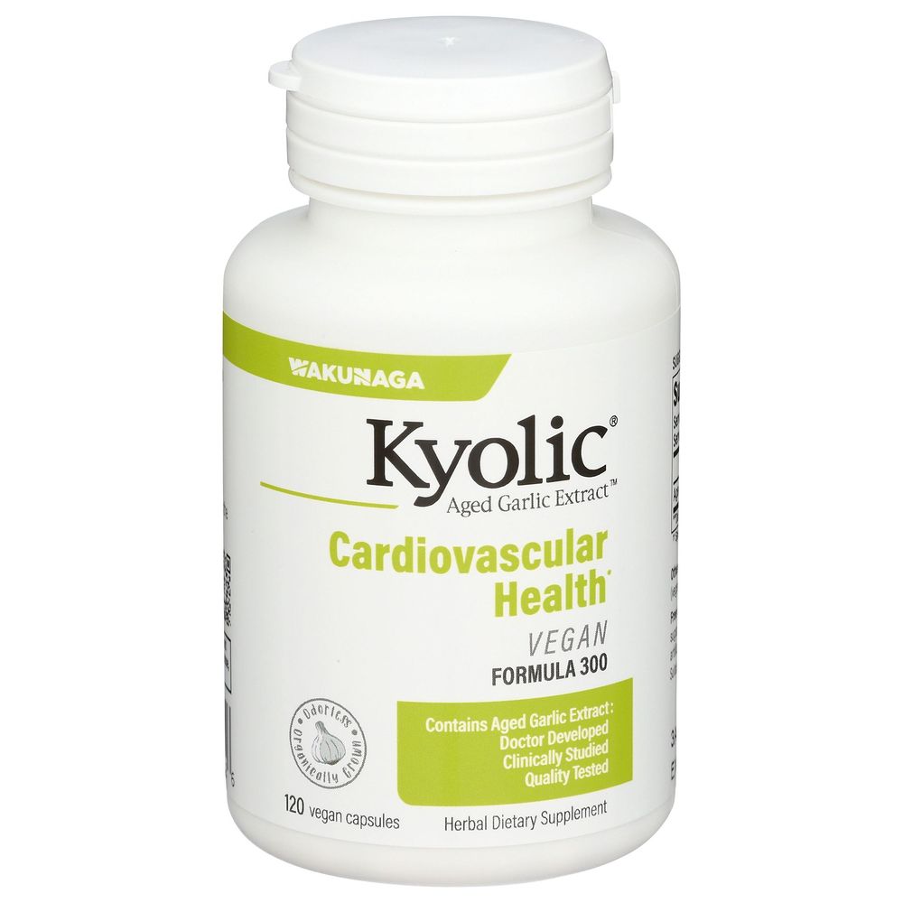 Kyolic Aged Garlic Extract Formula 300 Cardiovascular Health Dietary ...