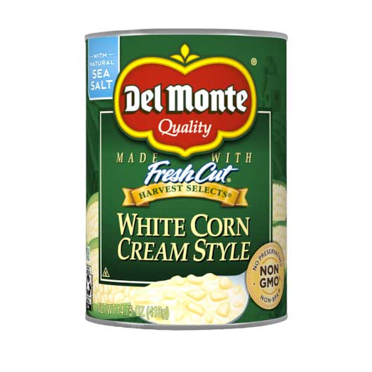 Del Monte White Cream Corn Case | FoodServiceDirect