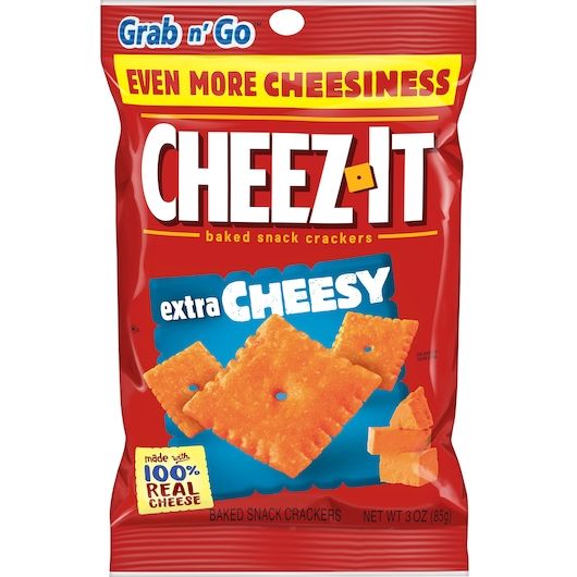 Kelloggs Cheez It Extra Cheesy Cracker, 3 Ounce -- 36 per case ...