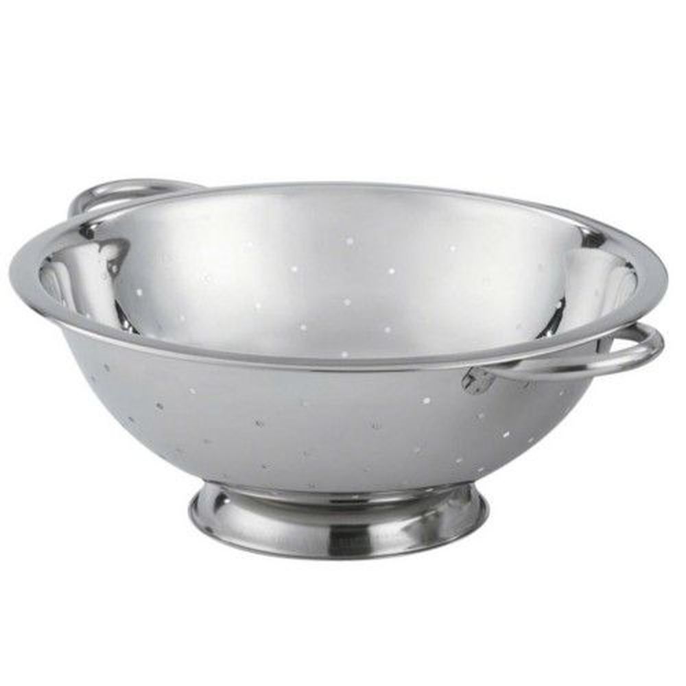 Vollrath 47965 Stainless Steel Colander with Handle, 5 Quart Capacity ...