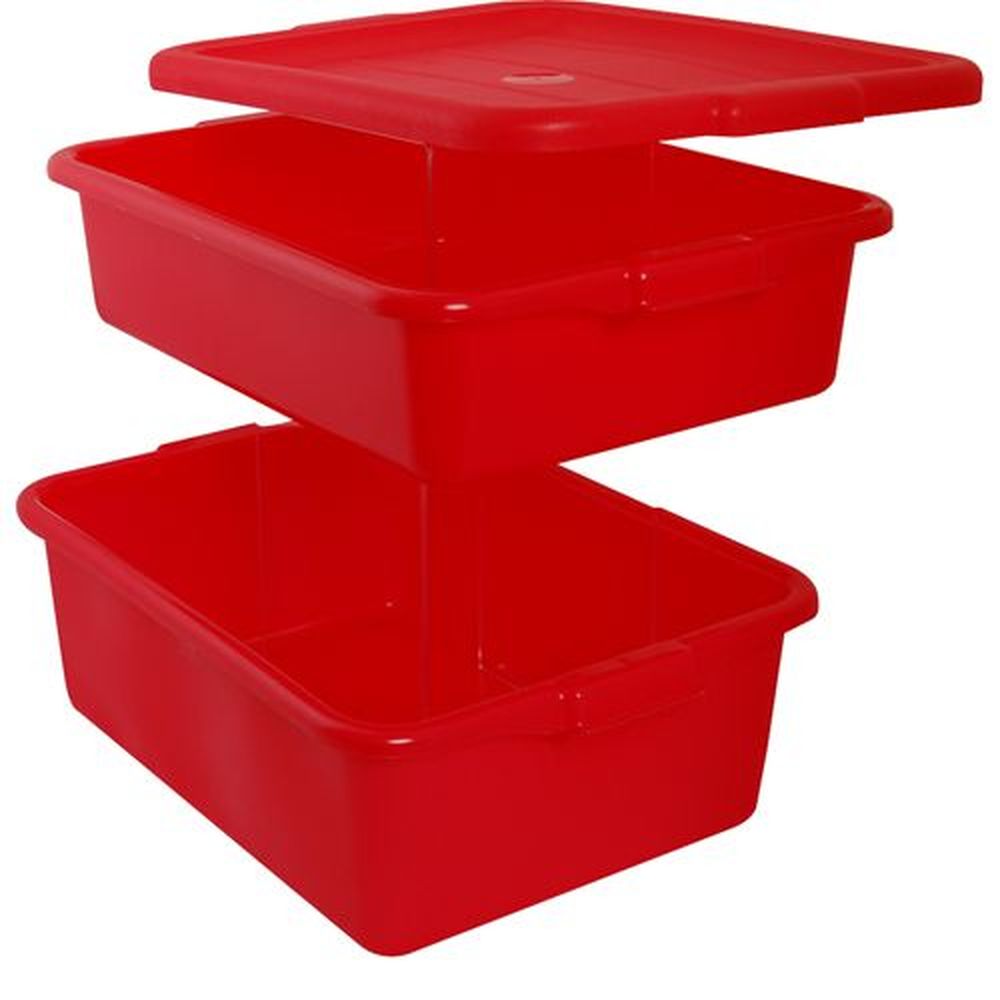 Vollrath 1505-C02 Traex Color Mate Red Food Storage Box Set, 20 inch x ...
