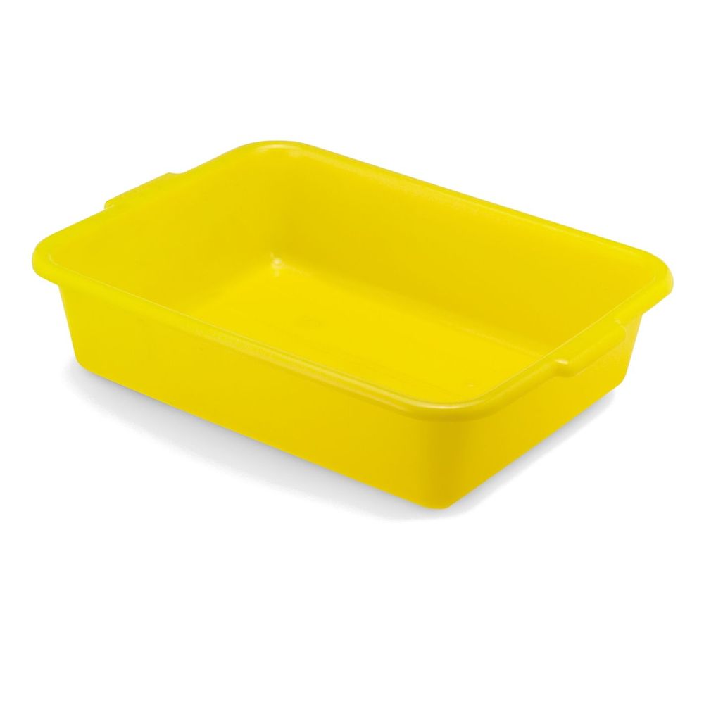 Vollrath 1521-C08 Traex Color Mate Yellow Food Storage Box, 5 inch Deep