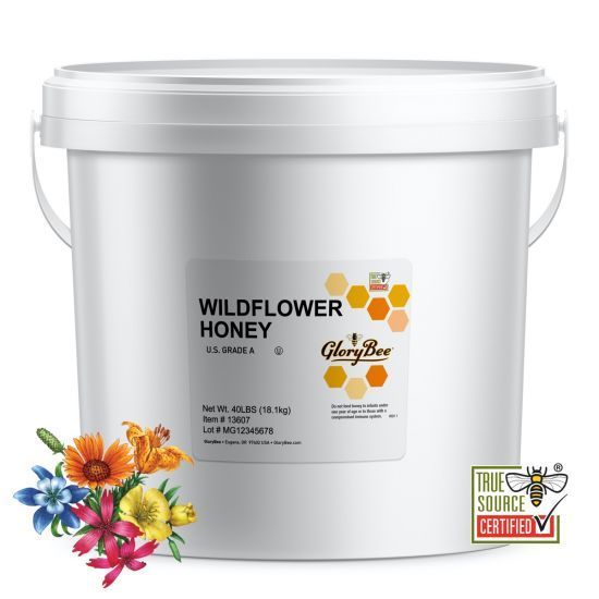 Glorybee Wildflower Honey, 40 Pound
