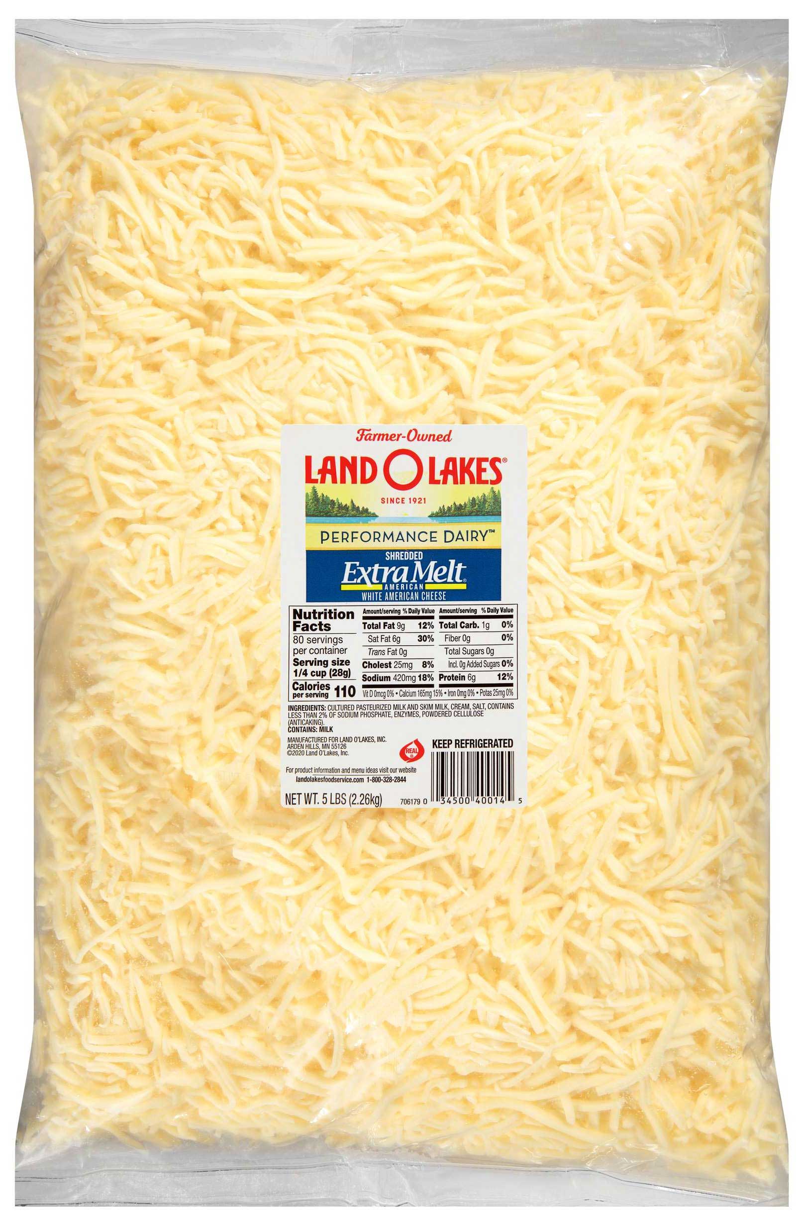 Land O Lakes Extra Melt White American Cheese | FoodServiceDirect