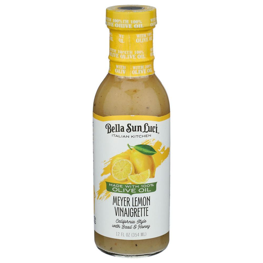 Bella Sun Luci Meyer Lemon Vinaigrette, 12 Fluid Ounce -- 6 per case
