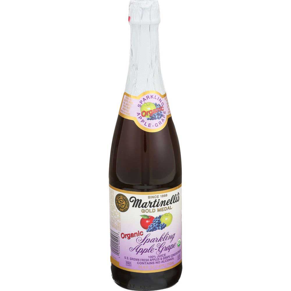 Martinelli's Apple Grape Sparkling Juice Case | FoodServiceDirect