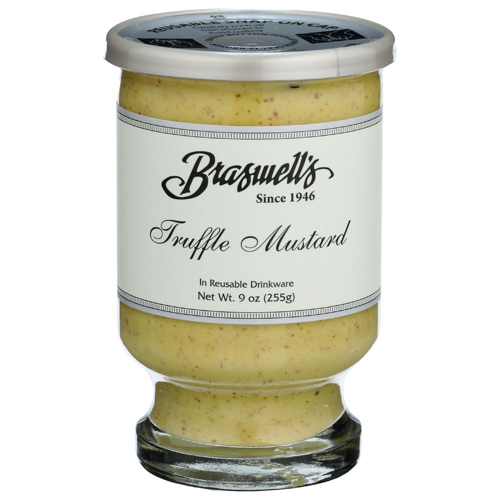 Braswells Truffle Mustard, 9 Ounce -- 6 per case