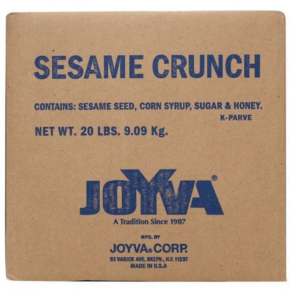 Joyva Sesame Crunch, 20 Pound