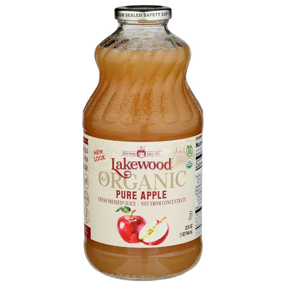 Lakewood Organic Pure Apple Juice Case | FoodServiceDirect