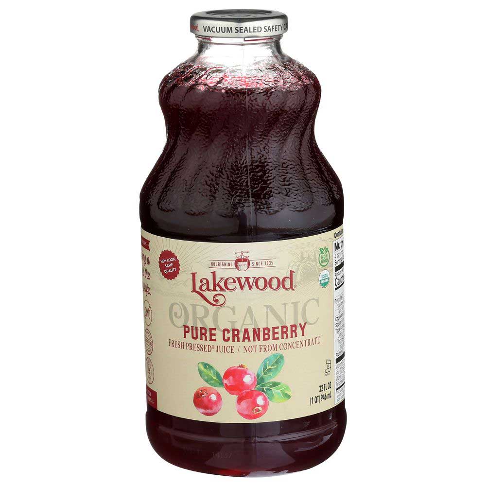 Lakewood Organic Pure Cranberry Juice Case | FoodServiceDirect