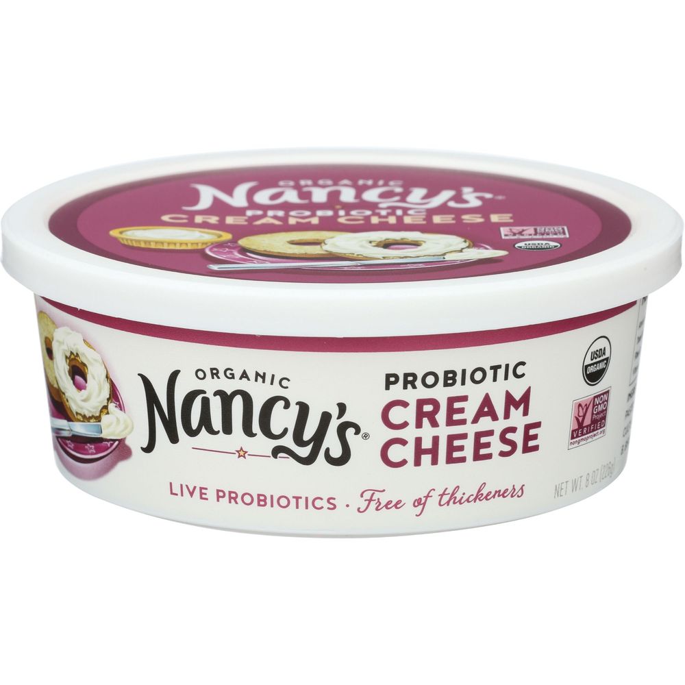 Nancys Organic Cream Cheese, 8 Ounce -- 6 per case | FoodServiceDirect ...