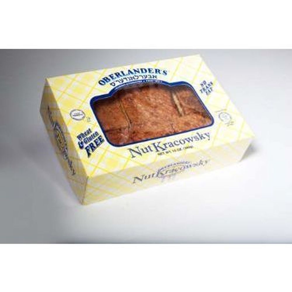 Oberlander Nut Kracowsky Cookies, 12 Ounce -- 16 per case