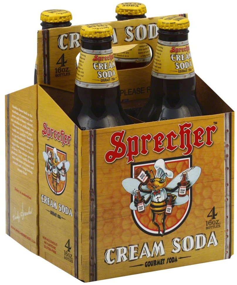 Sprecher Cream Soda Case Foodservicedirect