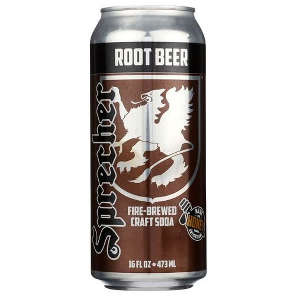 Sprecher Root Beer Soda, 16 Fluid Ounce -- 12 per case ...
