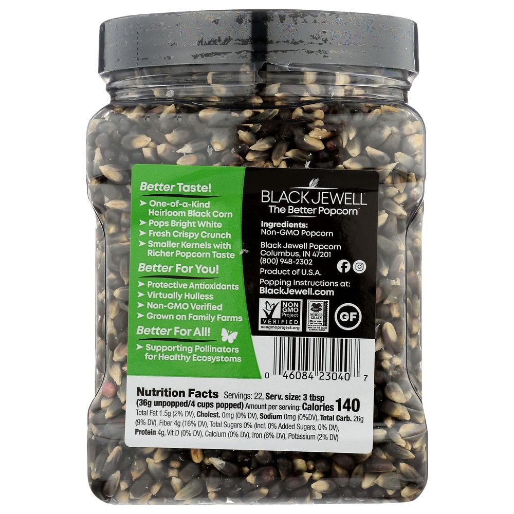 how to pop black jewell popcorn