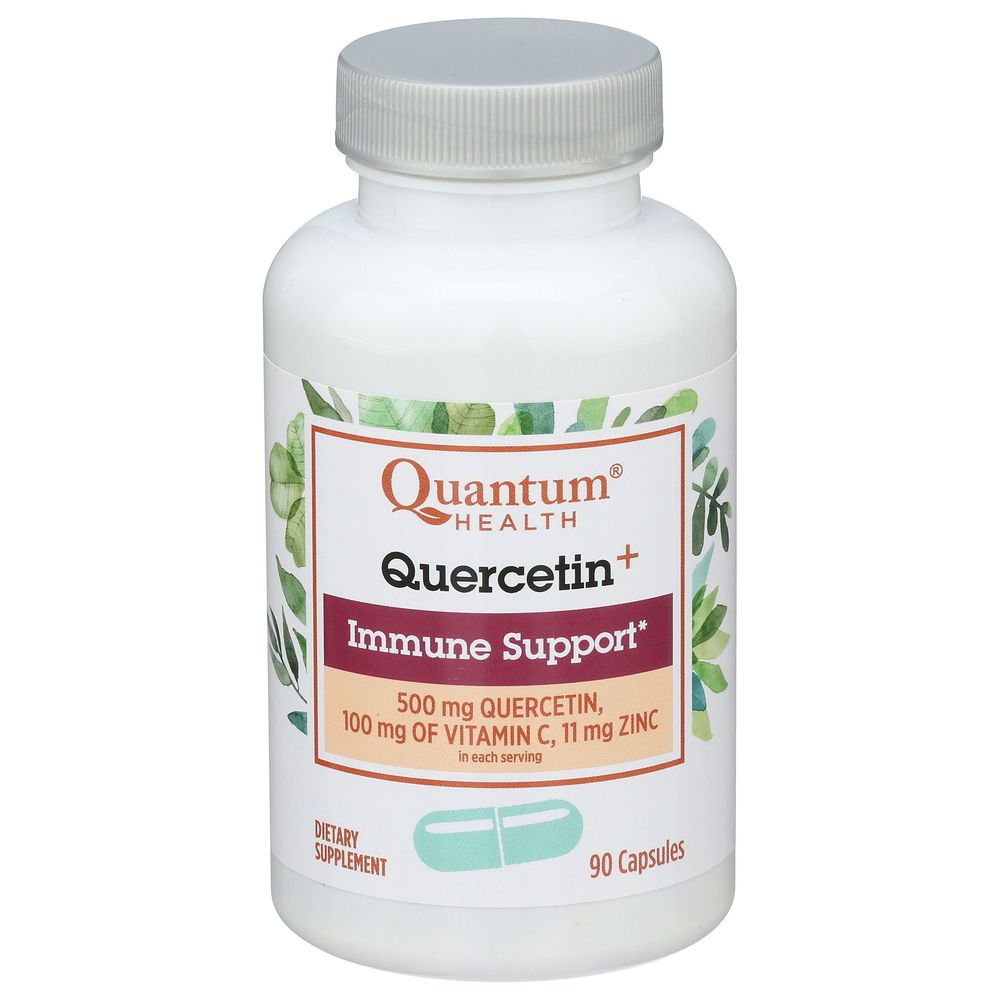 Quantum Health Quercetin 500 Mg Immune Support Capsules, 90 count