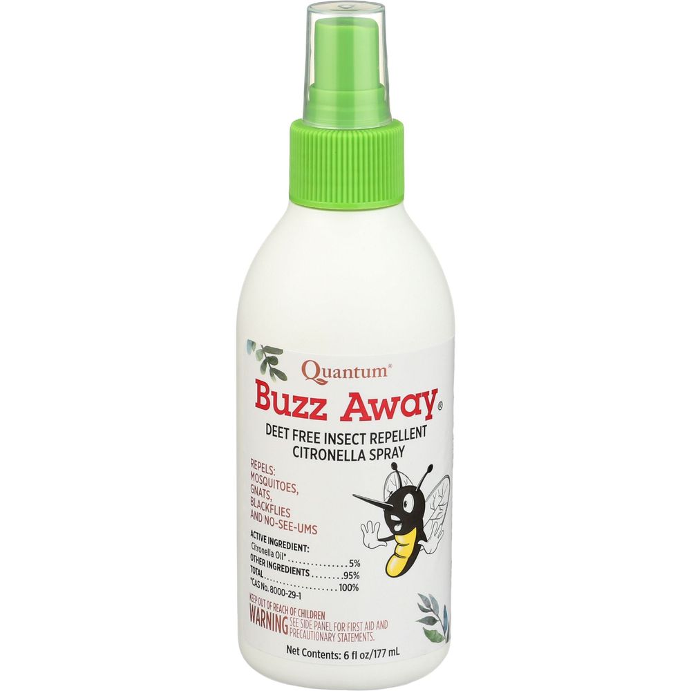 Quantum Buzz Away Insect Repellent Spray, 6 Ounce | FoodServiceDirect ...