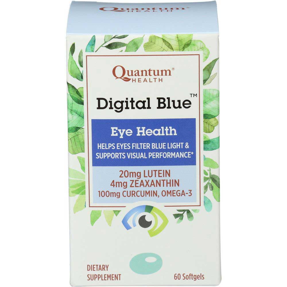 Quantum Health Digital Blue Eye Health Softgels - 60 count per pack | FoodServiceDirect.com ...