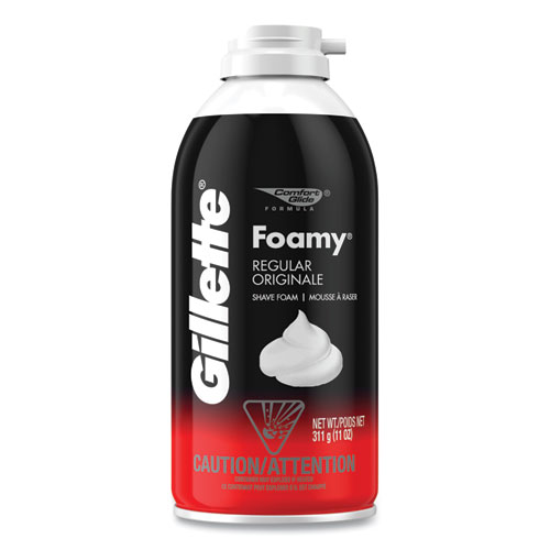 Gillette Original Scent Foamy Shave Cream, 11 Ounce Aerosol Spray -- 12 ...