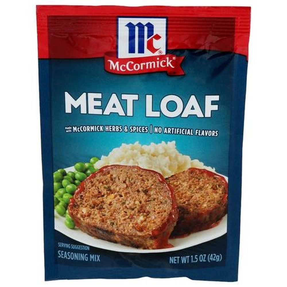 McCormick Meat Loaf Seasoning Mix, 1.5 Ounce -- 12 per case