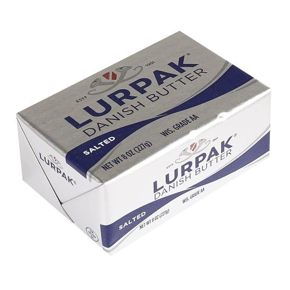Lurpak Salted Danish Butter, 8 Ounce - 20 per case