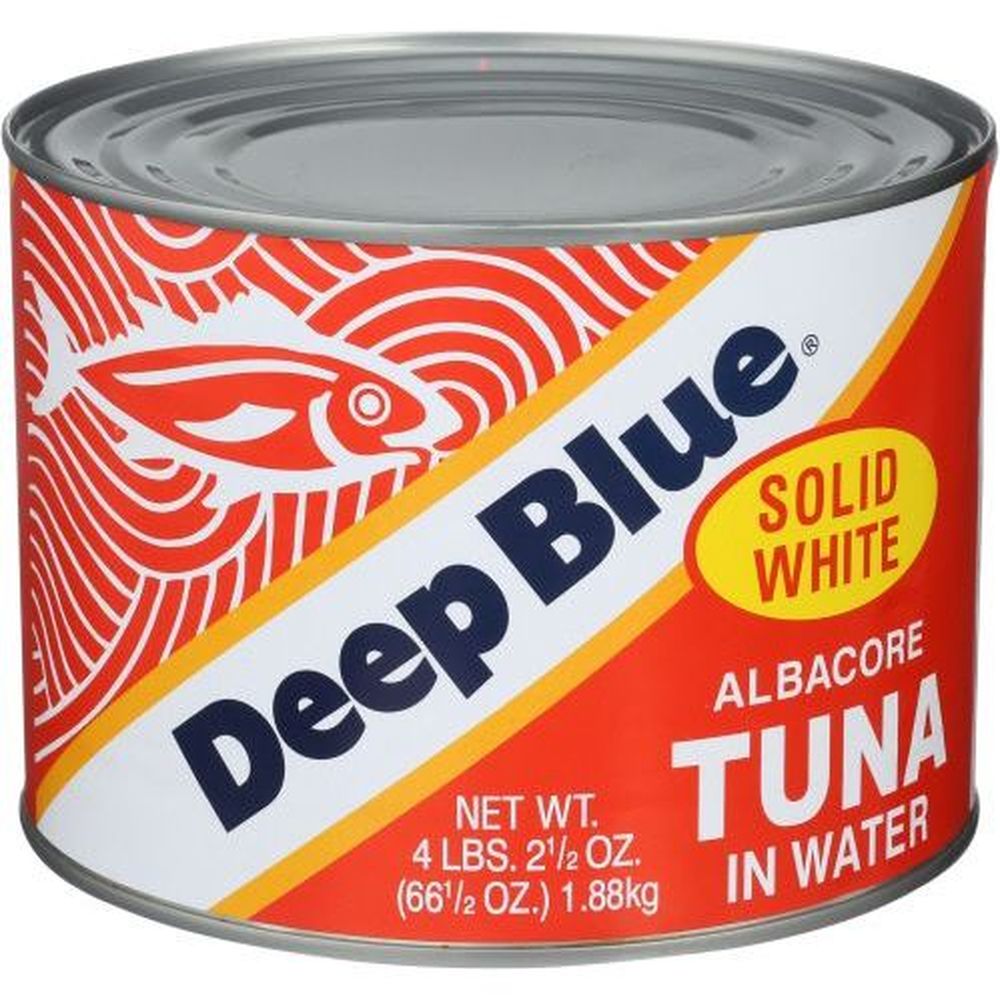 Deep Blue Solid White Albacore Tuna in Water, 66.5 Ounce -- 6 per case ...