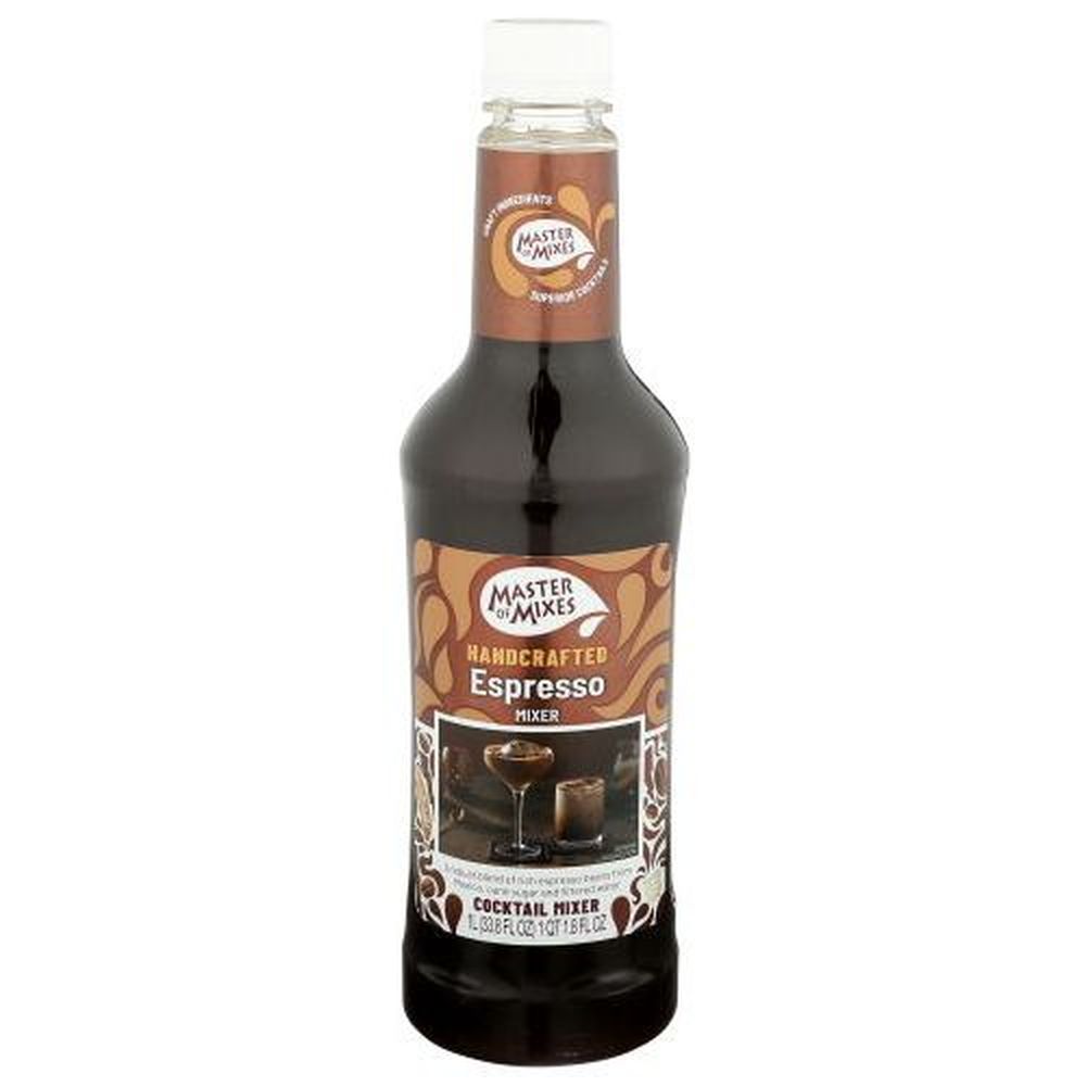 Master Of Mixes Hand Crafted Espresso Mixer, 1 Liter -- 12 per case
