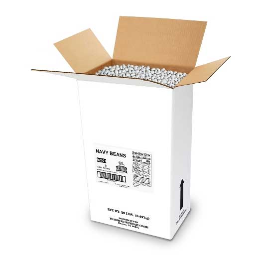 Jack Rabbit Navy Beans Case | FoodServiceDirect