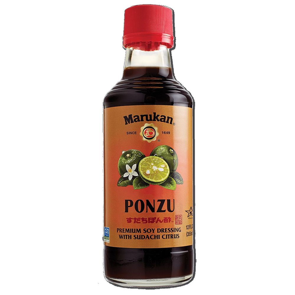 Marukan Ponzu Premium Soy Dressing with Sudachi Citrus, 12 Fluid Ounce -- 6 per case