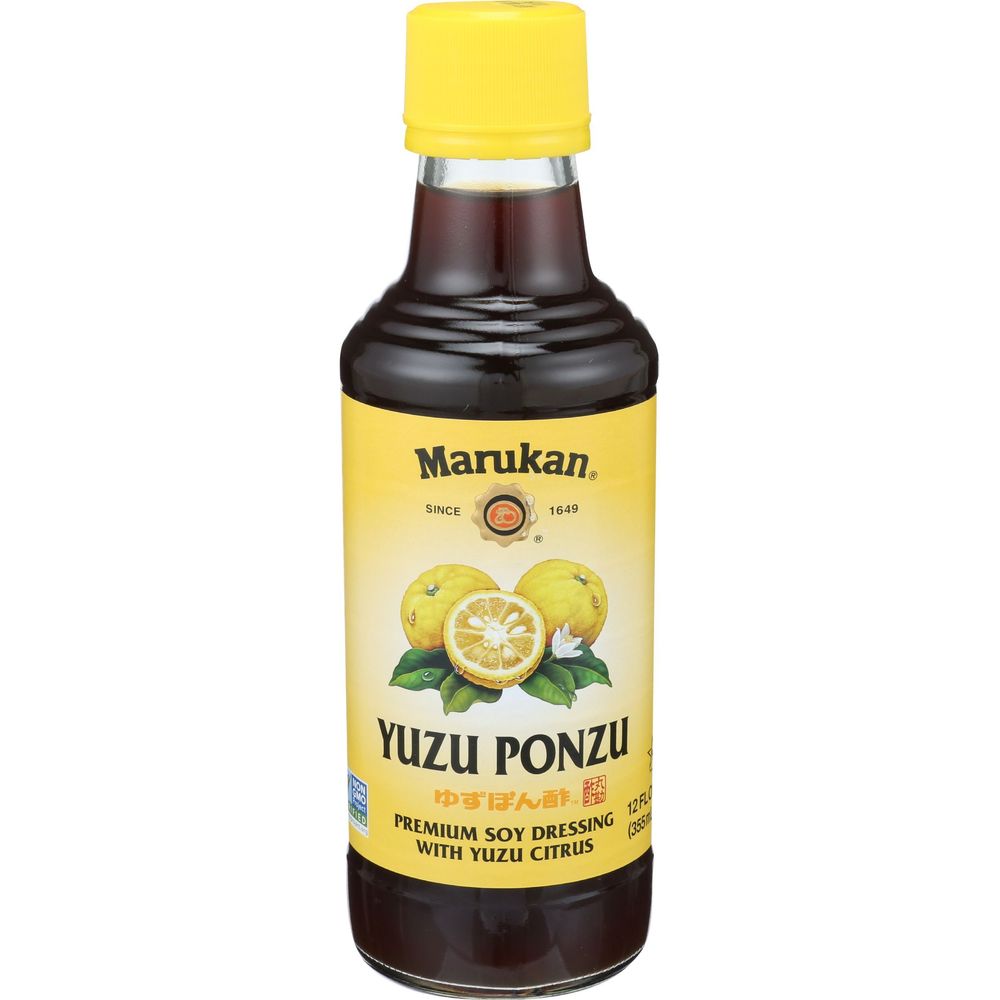 Marukan Yuzu Ponzu Premium Soy Dressing, 12 Fluid Ounce -- 6 per case