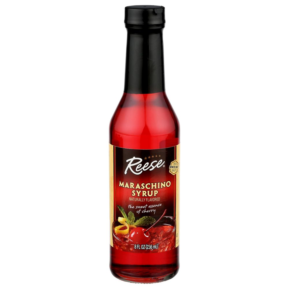 Reese Maraschino Syrup, 8 Ounce -- 6 per case