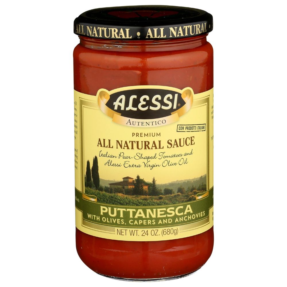 Alessi Puttanesca Pasta Sauce, 24 Ounce -- 6 per case