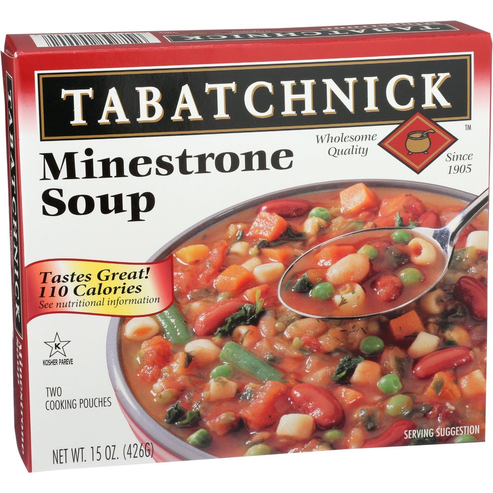Tabatchnick Minestrone Soup | FoodServiceDirect