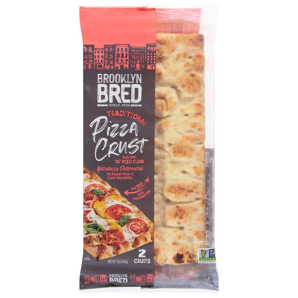 Brooklyn Bred Traditional Pizza Crust, 12 Ounce -- 12 per case
