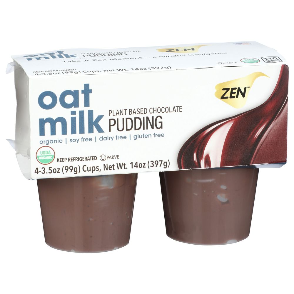 Zen Organic Plant Based Chocolate Oat Milk Pudding| FoodServiceDirect