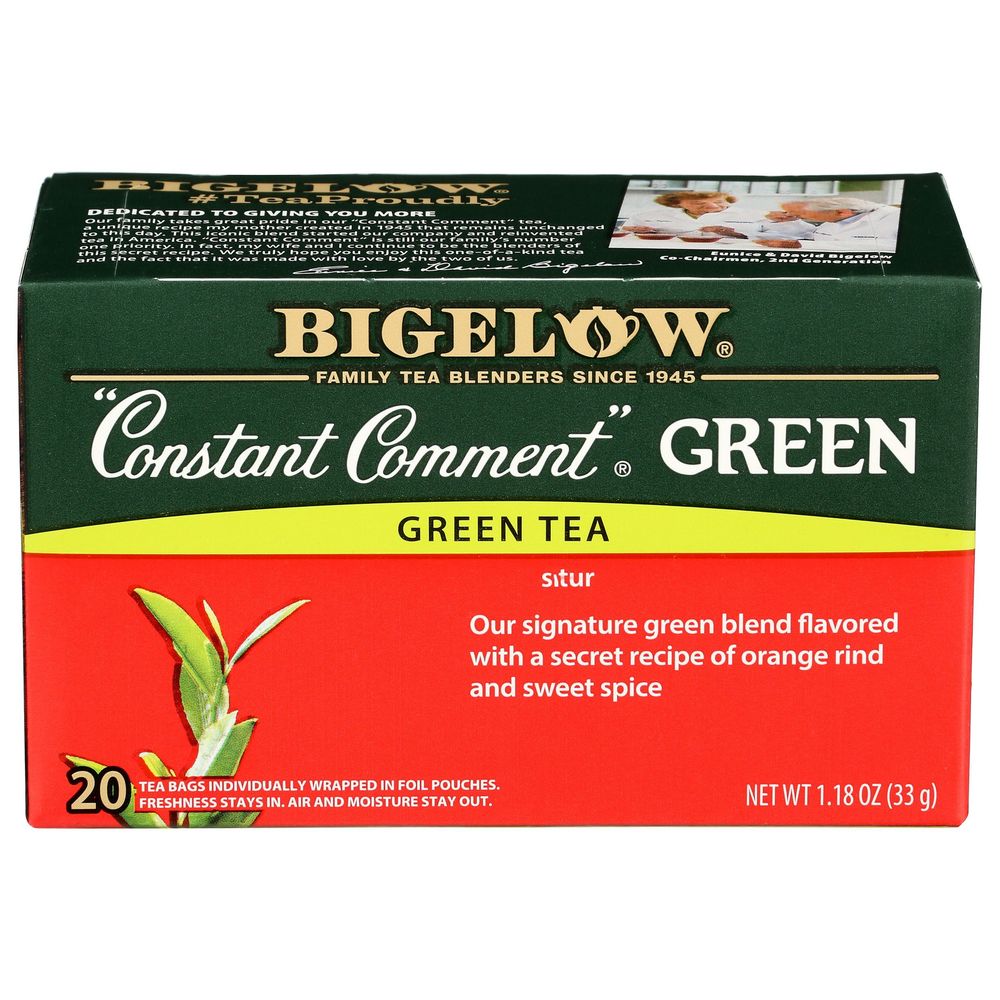 Bigelow Constant Comment Green Tea Bag, 1.18 Ounce -- 6 per case