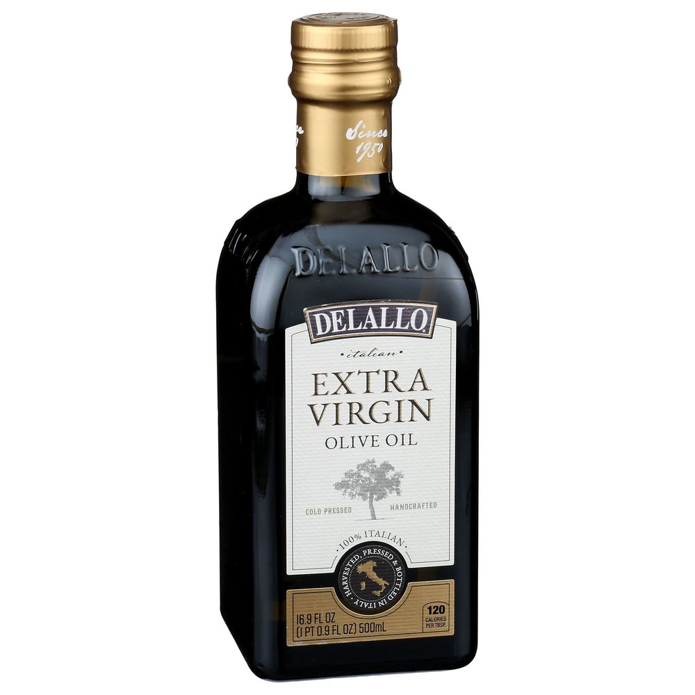 Delallo Extra Virgin Olive Oil, 16.9 Ounce -- 6 per case