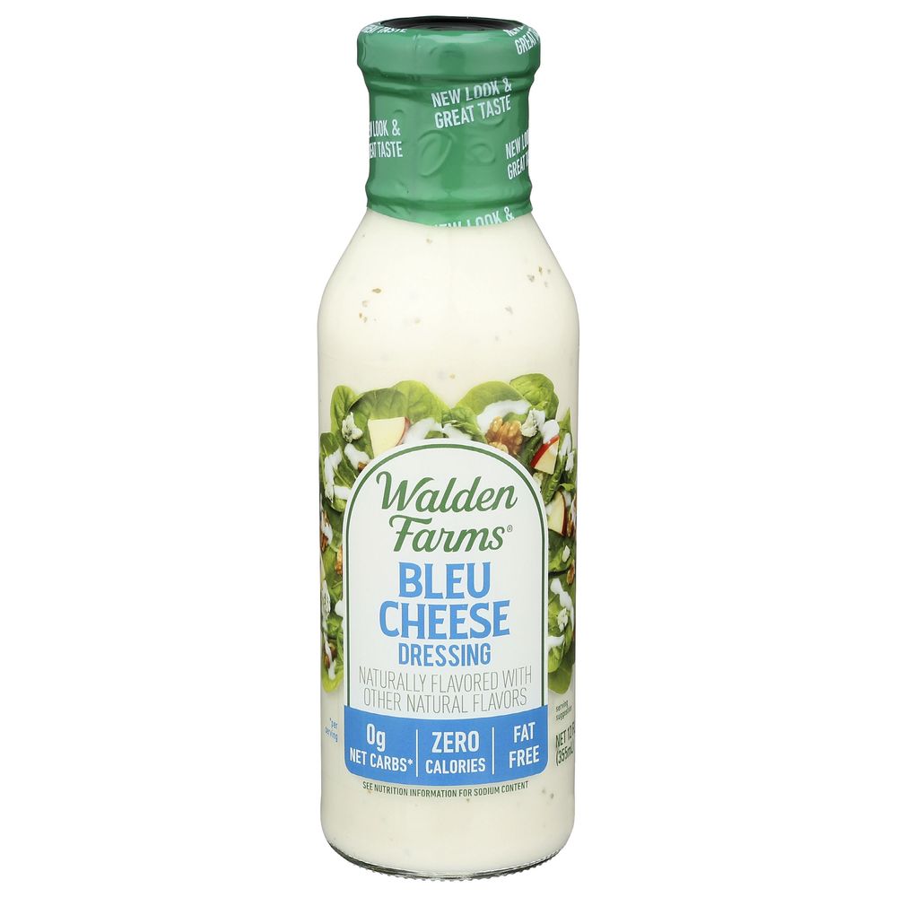 Walden Farms Calorie Free Bleu Cheese Dressing, 12 Ounce -- 6 per case