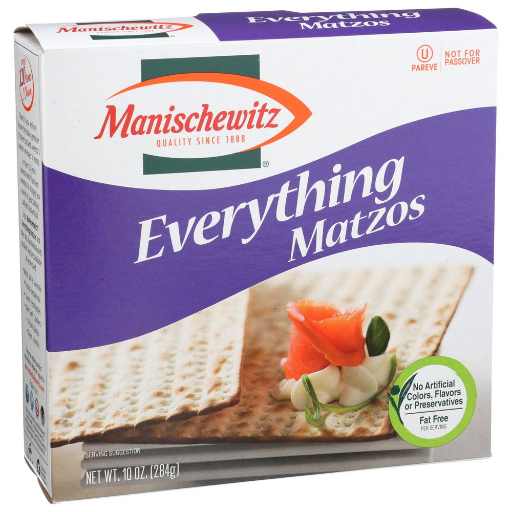 Manischewitz Everything Matzo | FoodServiceDirect