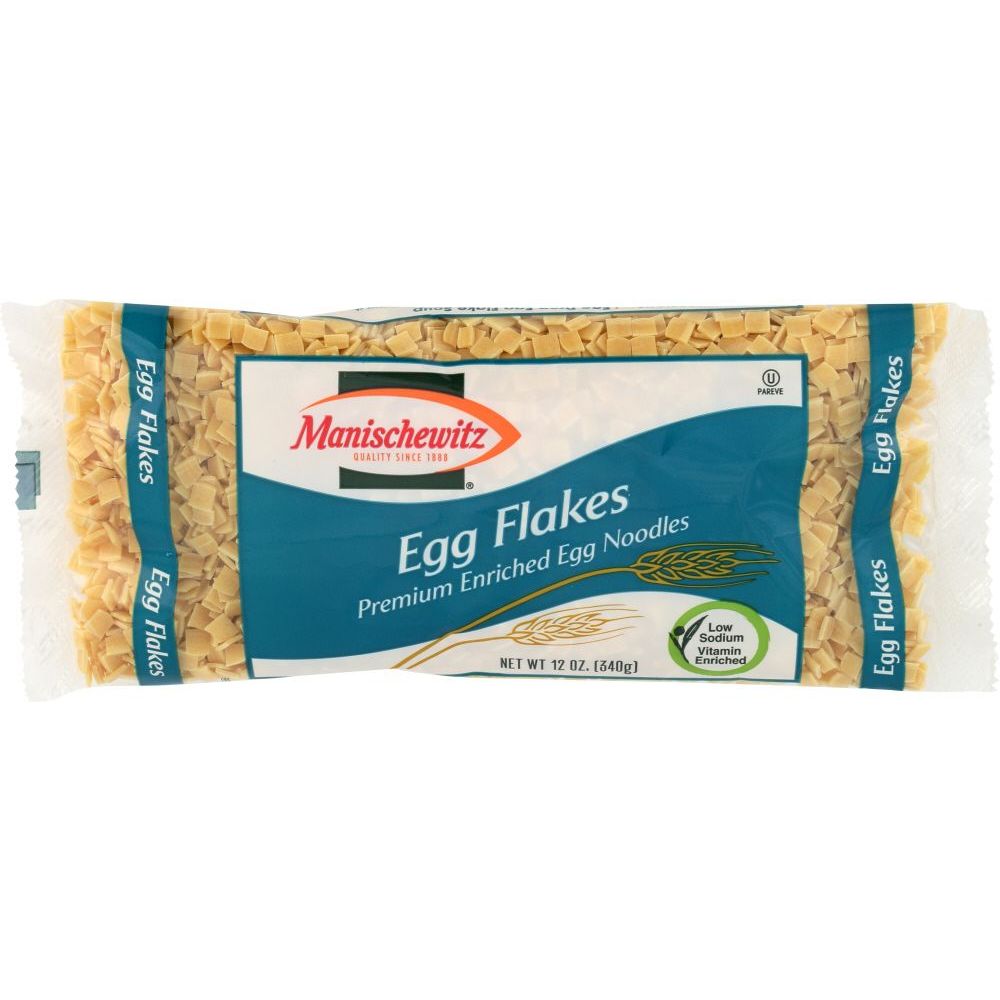 Manischewitz Egg Flakes Egg Noodle, 12 Ounce -- 12 per case ...