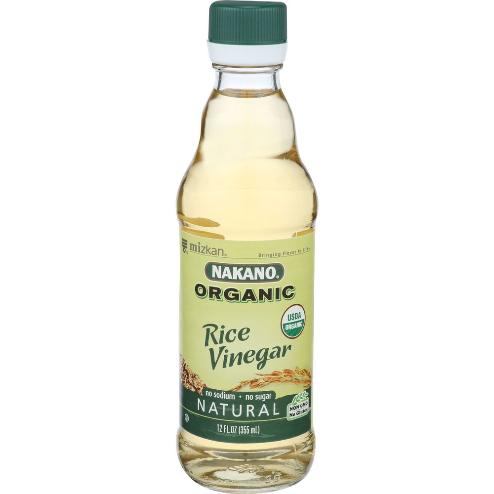Nakano Organic Natural Rice Vinegar, 12 Ounce -- 6 per case