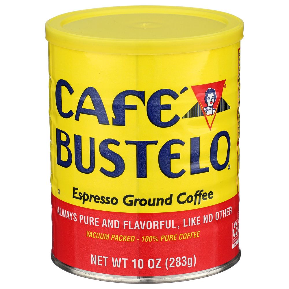 Cafe Bustelo Dark Roast Espresso Ground Coffee, 10 Ounce Can -- 12 per case