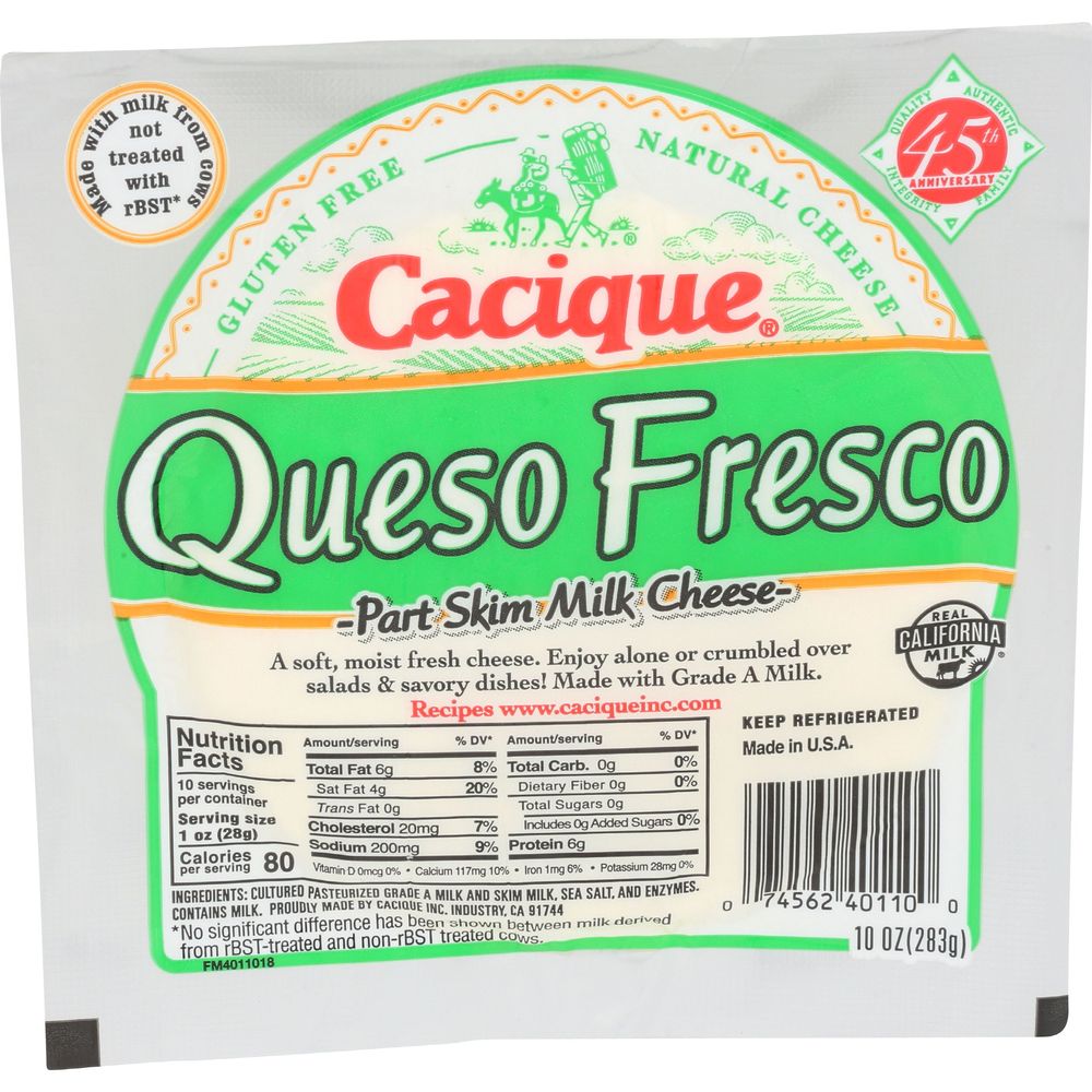 Cacique Queso Fresco Cheese, 10 Ounce -- 12 per case ...